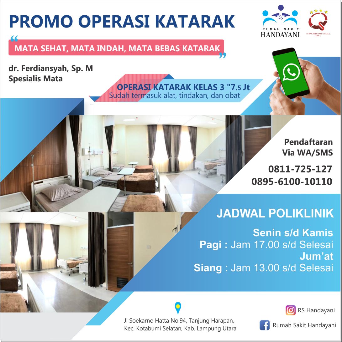 MEDICAL CHECK UP & PAKET OPERASI – RUMAH SAKIT UMUM HANDAYANI